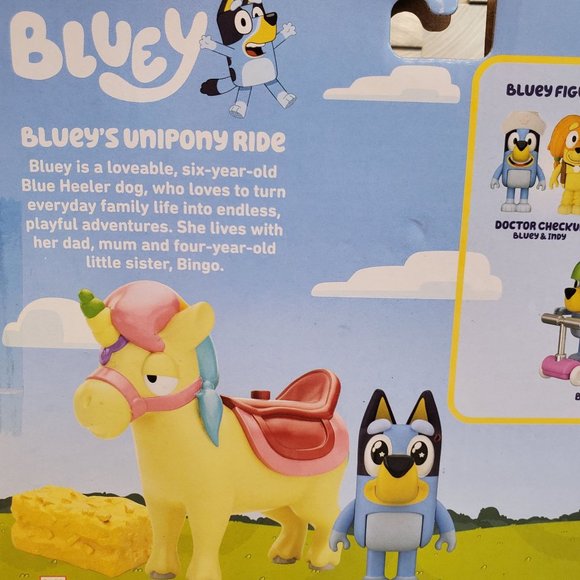 moose toys | Toys | Bluey Toys Blueys Unipony Ride Bluey Unicorn Toys ...